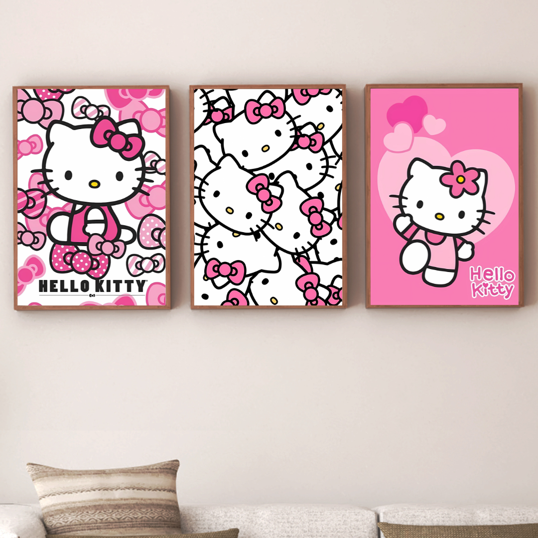 Affiches Hello Kitty : égayez votre intérieur avec des designs adorabl ...