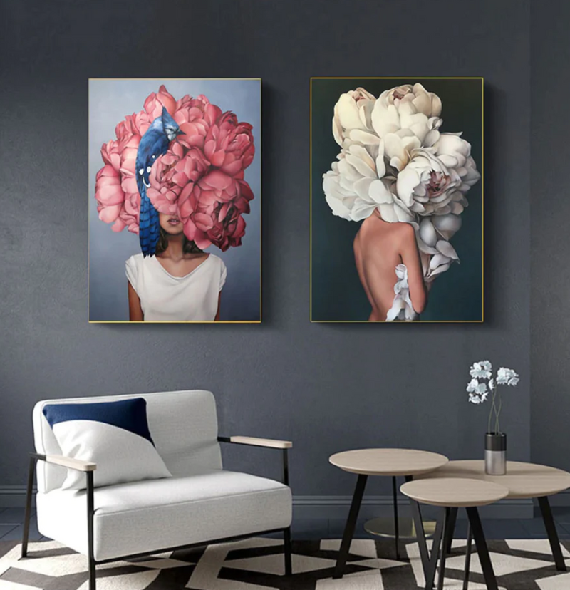 Transformez votre espace avec un superbe poster mural fleurs : Amélior ...