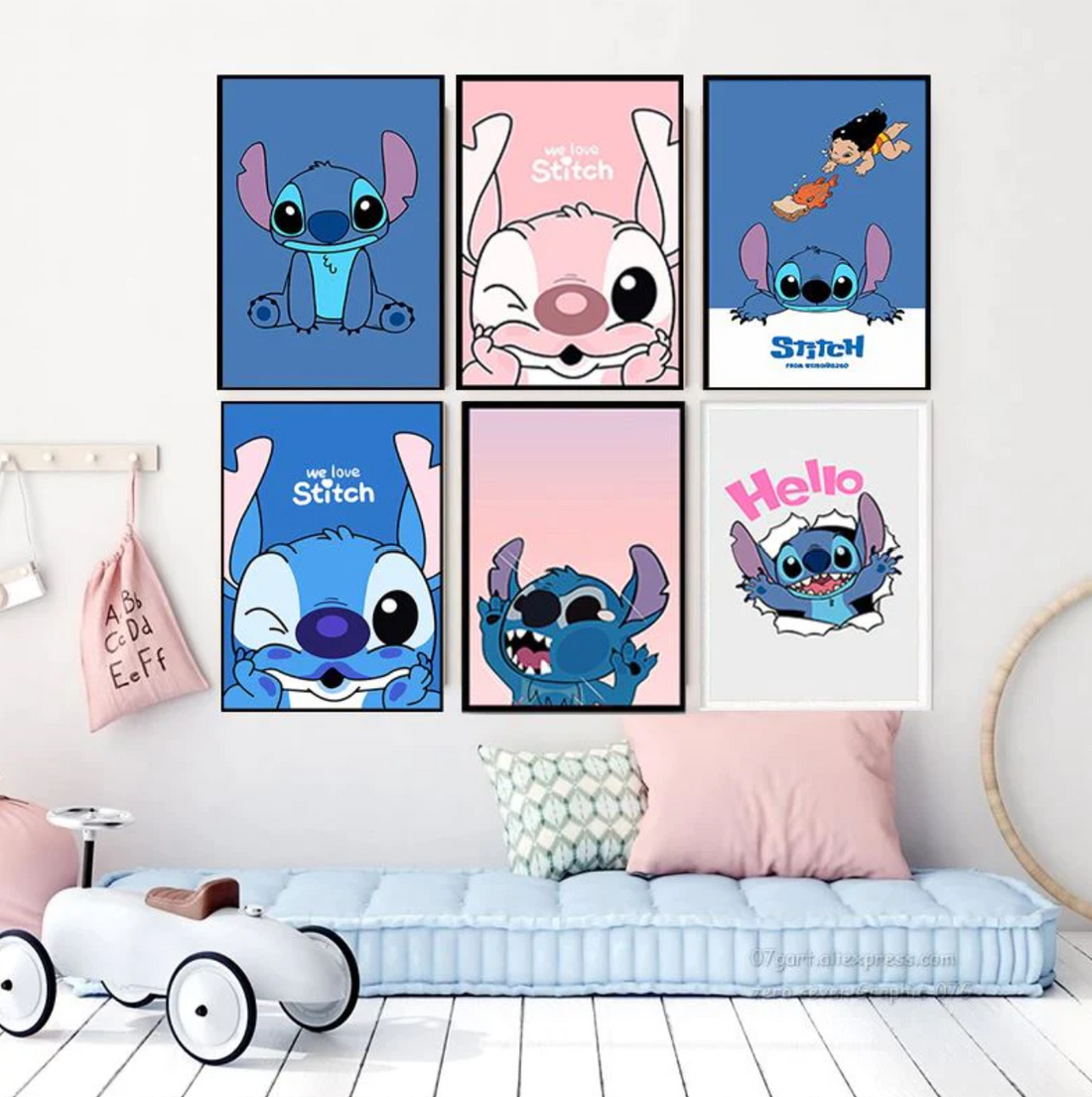Exploration des posters Stitch : Voyagez à travers les aventures de ce ...
