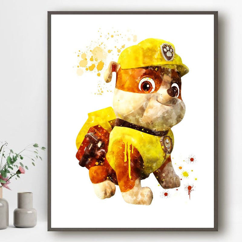 AFFICHE DECORATION PAT PATROUILLE – Pop Art Blocks